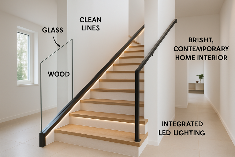 The Modern Guide to Choosing Safe and Stylish Stair Railings - Be Reviewers