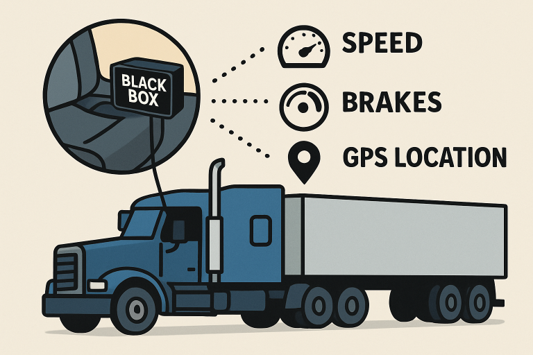 What the Black Box in a Truck Really Shows