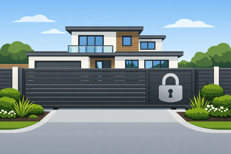 Modern Sliding Driveway Gates: Elevate Your Home's Security And Style